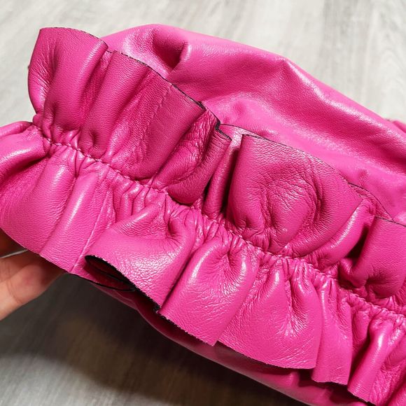 Valentino | Bags | New Valentino Garavani Pink Ruffle Bag | Poshmark